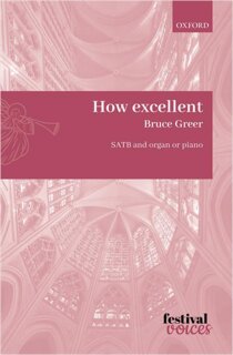 How excellent - Bruce Greer - Ruh Musik AG - Webshop für Noten
